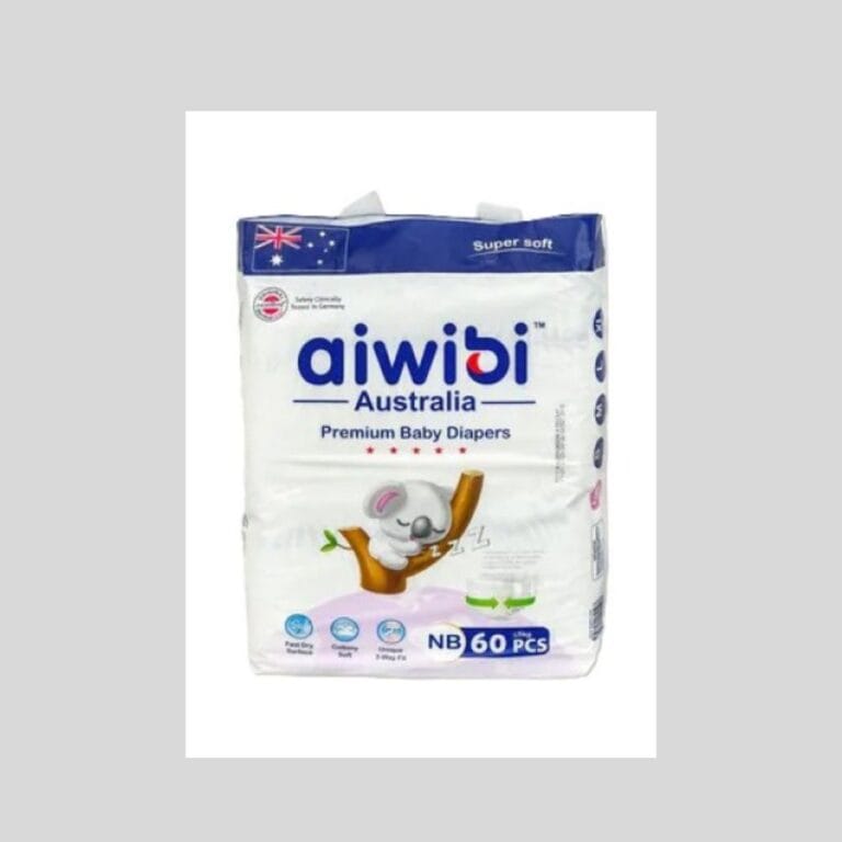 Aiwibi Australian Premium Baby Diaper Newborn Belt 0-5 Kg 60 Pcs ...